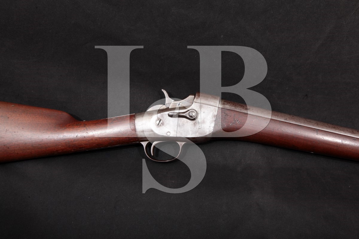 Very Rare Dexter Smith Rolling Block Shotgun, Blue, 30 1/8” Single Shot ...