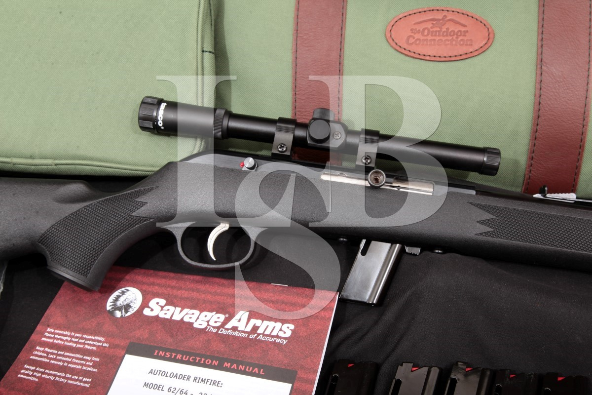 Savage Arms Model 64f, Blue 21" Semi Automatic Detachable Magazine Fed ...