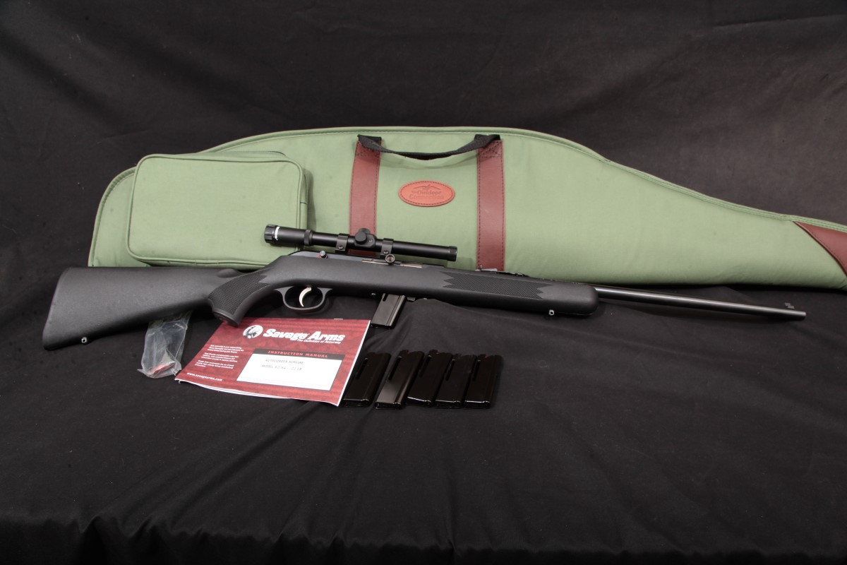 Savage Arms Model 64f, Blue 21" Semi Automatic Detachable Magazine Fed ...