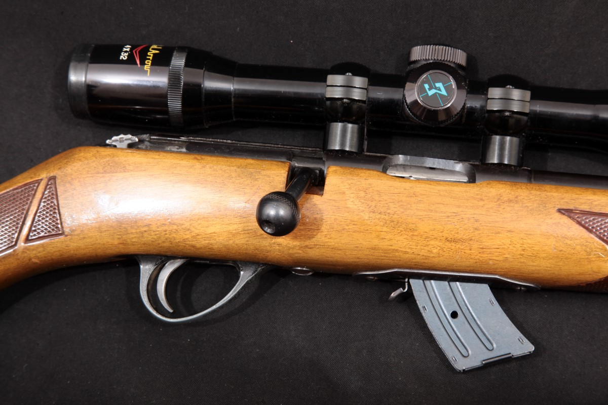 Stevens Model 65, Sears Model 2200, Blue 20" Bolt Action Detachable ...