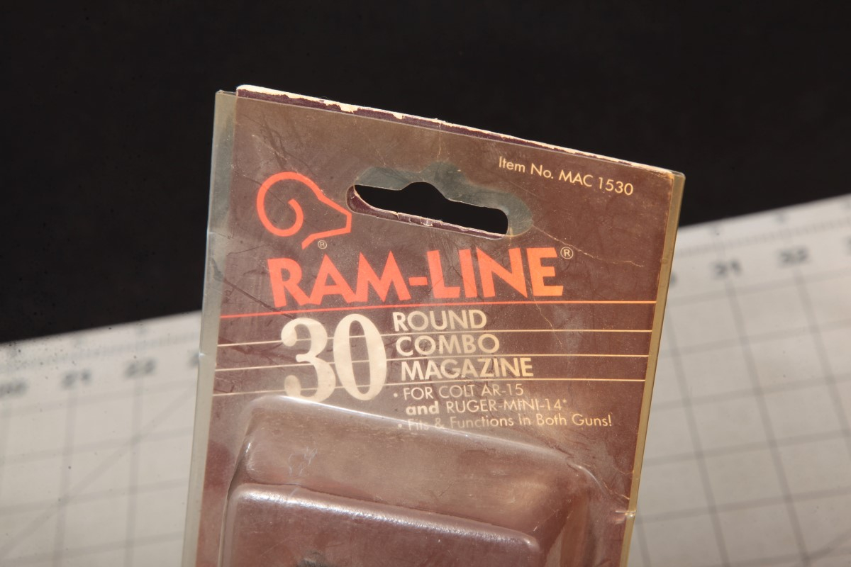 1x .223 5.56x45 Nato 30 Round Ram-Line Magazine Colt Ar-15 & Ruger Mini ...