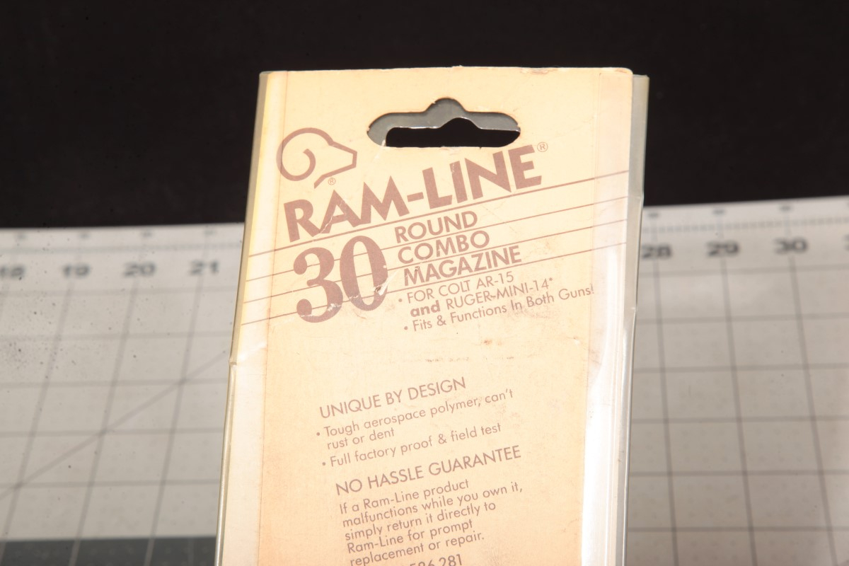 1x .223 5.56x45 Nato 30 Round Ram-Line Magazine Colt Ar-15 & Ruger Mini ...