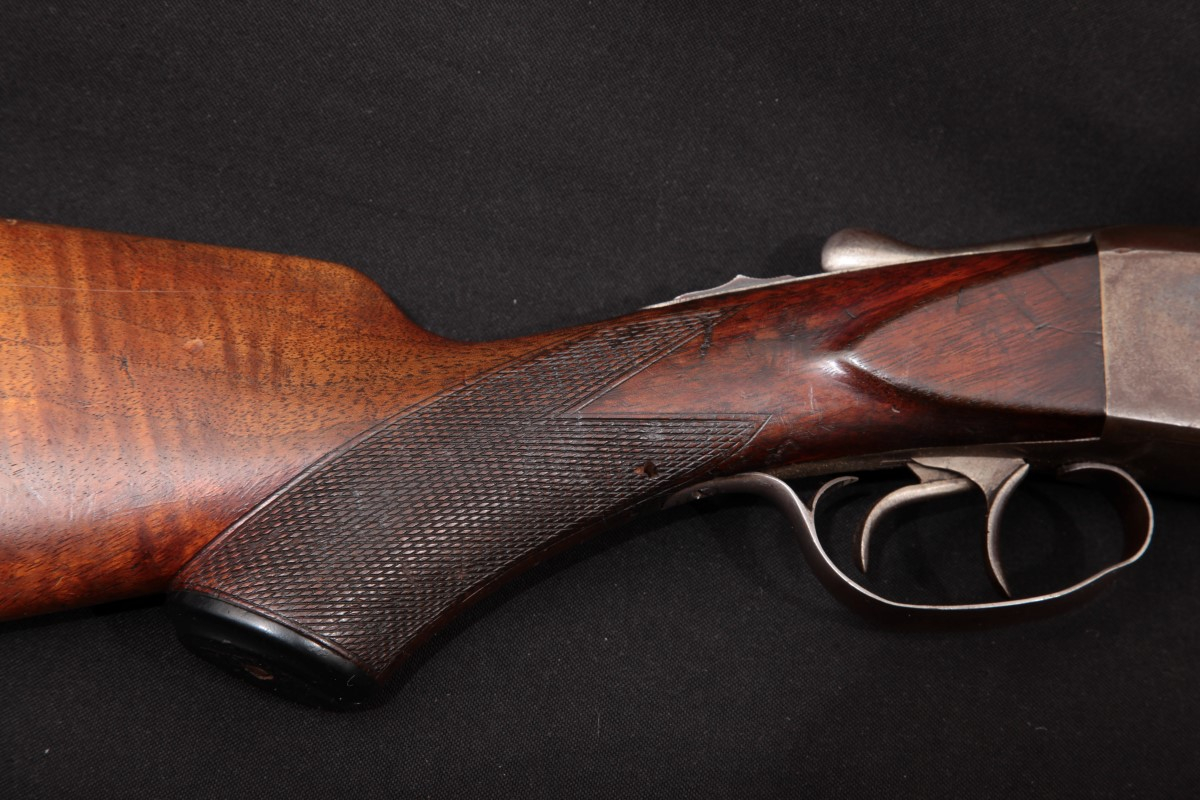 Hopkins & Allen Boxlock, Damascus 30" Side By Side Sxs Double Barrel ...