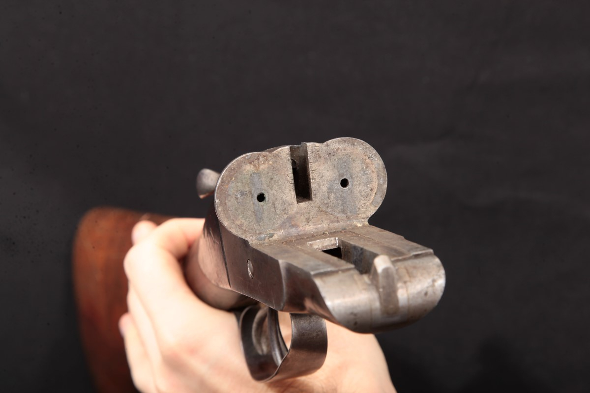 Hopkins & Allen Boxlock, Damascus 30" Side By Side Sxs Double Barrel ...