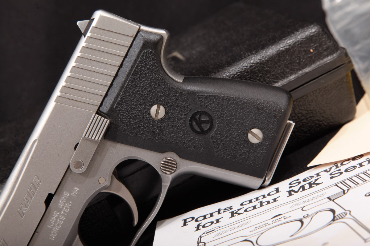 Kahr Arms Model Mk40 Mk-40 M4043, Stainless 3" Striker-Fired Semi ...
