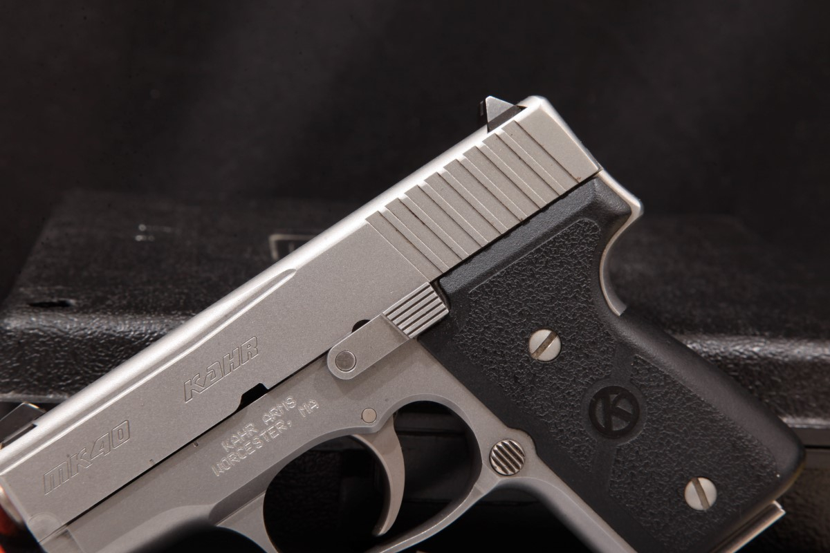 Kahr Arms Model Mk40 Mk-40 M4043, Stainless 3" Striker-Fired Semi ...