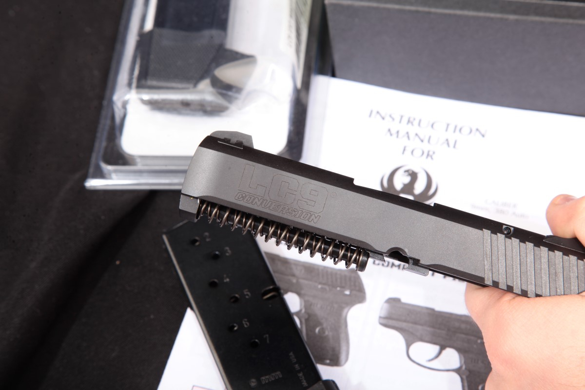 Ruger Lc9 Conversion Kit For Lc380, Blued 3" 9mm Slide Assembly ...