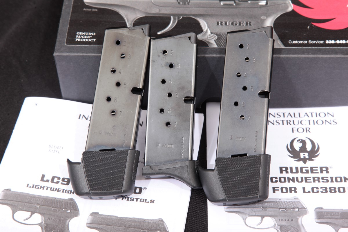 Ruger Lc9 Conversion Kit For Lc380, Blued 3" 9mm Slide Assembly ...