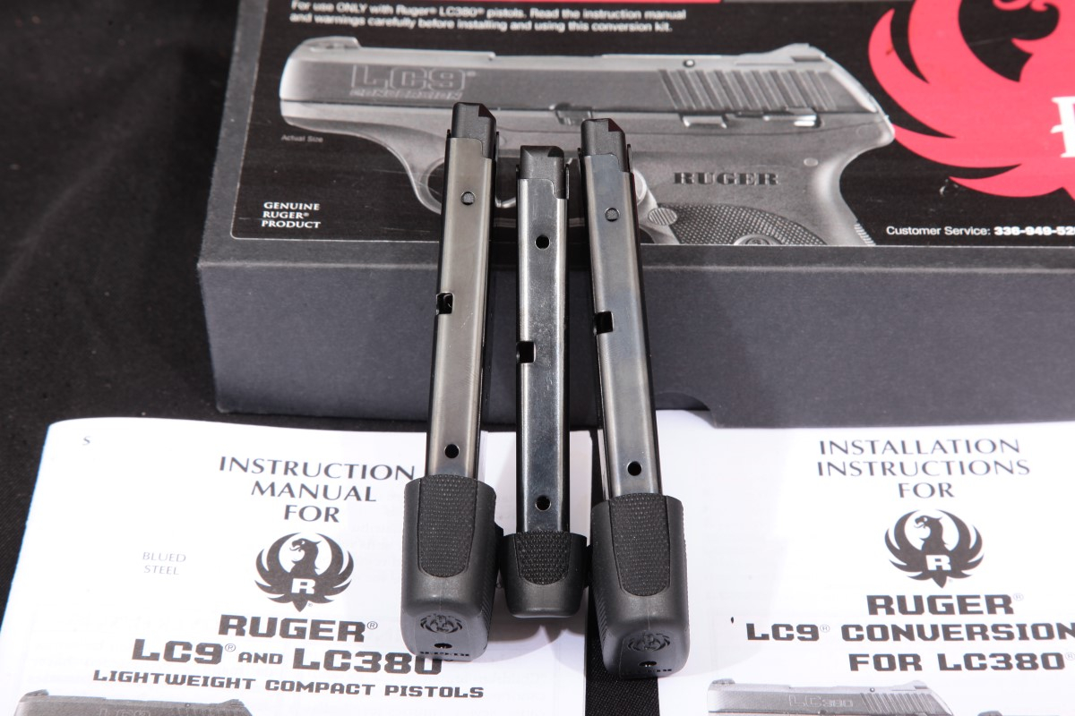 Ruger Lc9 Conversion Kit For Lc380, Blued 3" 9mm Slide Assembly ...