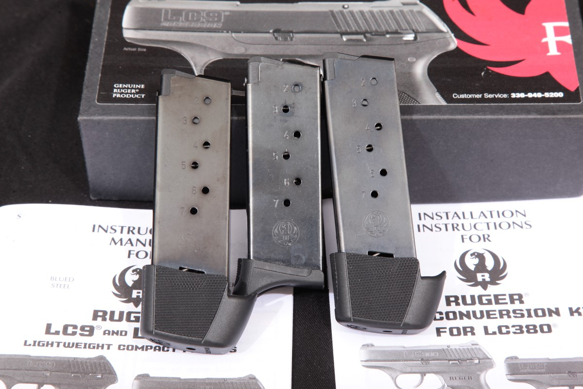 Ruger Lc9 Conversion Kit For Lc380, Blued 3" 9mm Slide Assembly ...