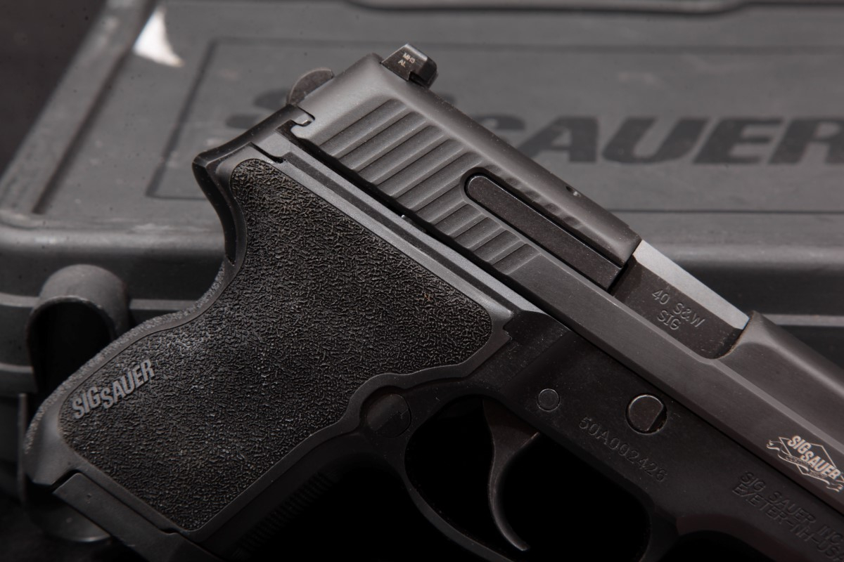 Sig Sauer Model P224 Sas 224-40-Sas2b-Dak, Black 3 3/8" Dao Double ...