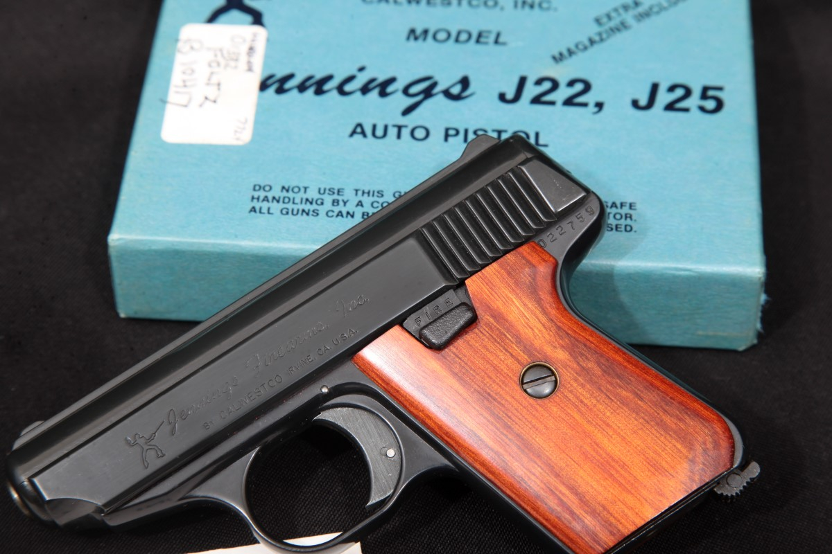 Jennings/Bryco Model 25, Blue 2 1/2" Semi-Automatic Compact Magazine ...