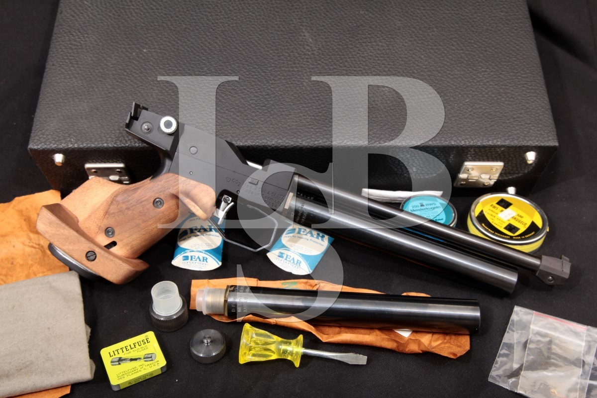 Feinwerkbau Model 2, Blue 10" Single Shot Target Competition .177 ...