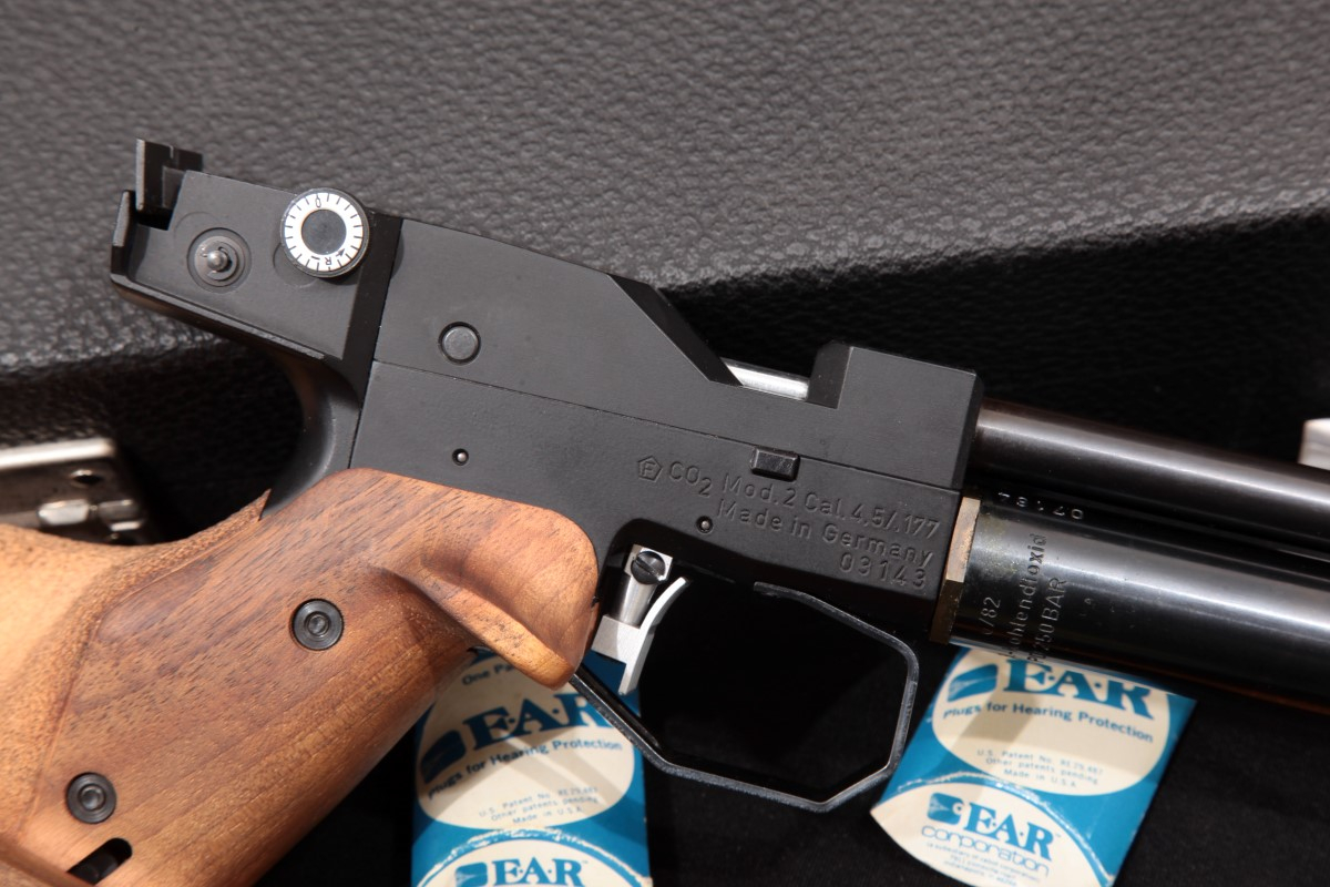 Feinwerkbau Model 2, Blue 10" Single Shot Target Competition .177 ...