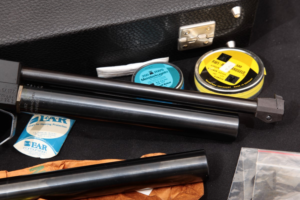 Feinwerkbau Model 2, Blue 10" Single Shot Target Competition .177 ...