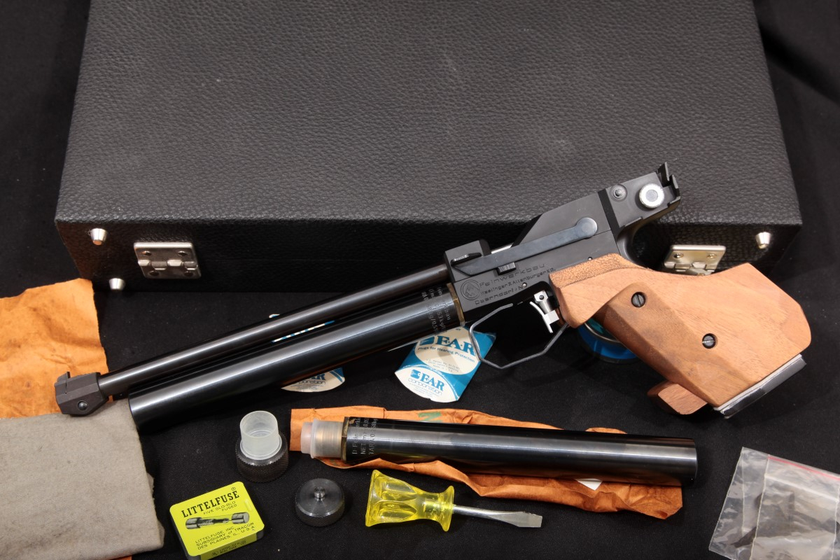 Feinwerkbau Model 2, Blue 10" Single Shot Target Competition .177 ...