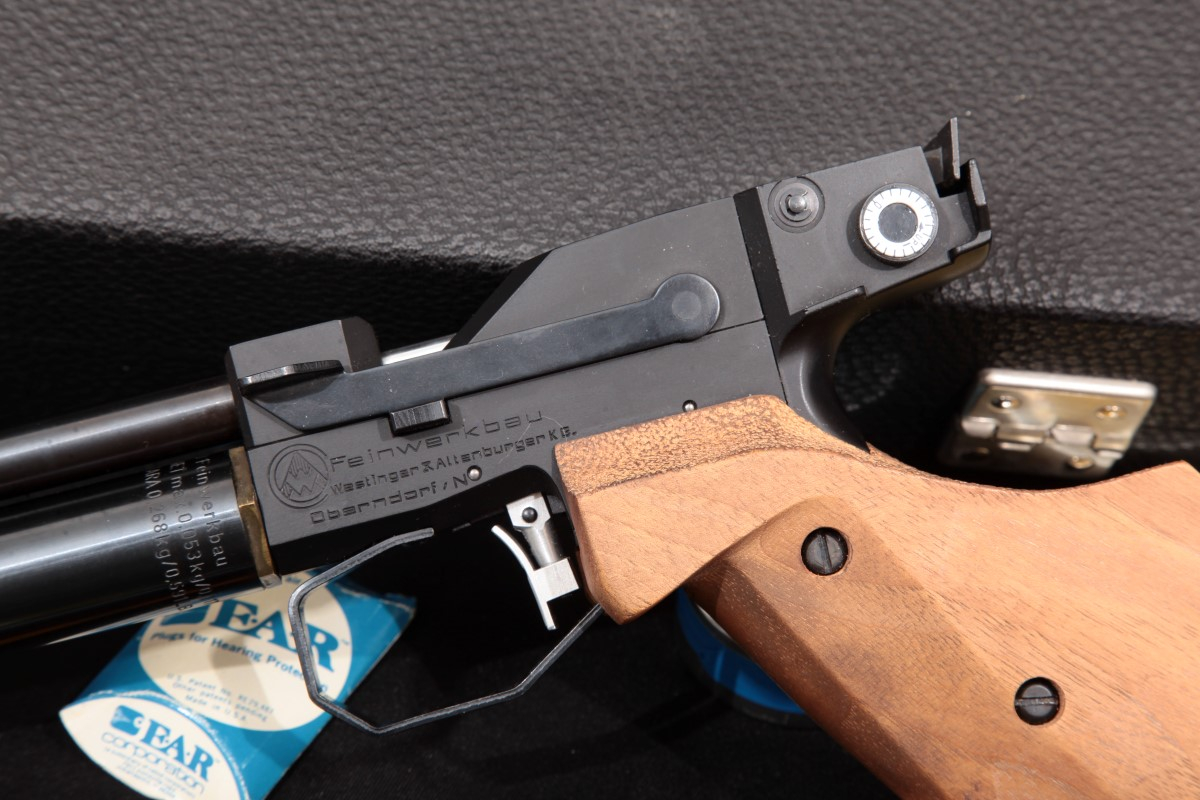 Feinwerkbau Model 2, Blue 10" Single Shot Target Competition .177 ...