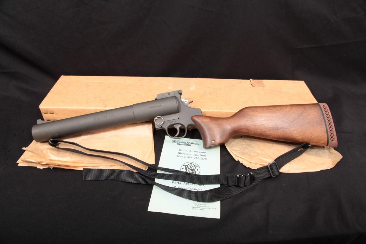 Smith & Wesson Chemical Co. S&W Model 210/276, Parkerized 14" Shoulder ...