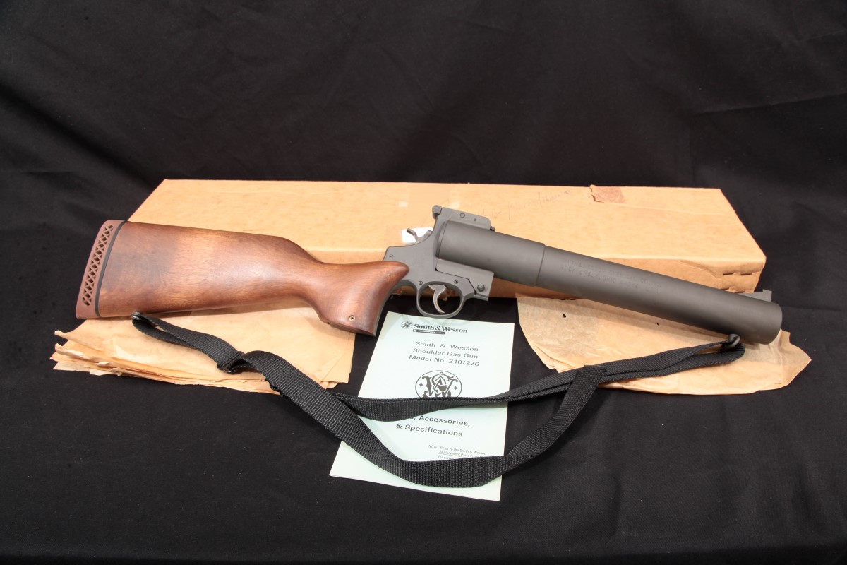 Smith & Wesson Chemical Co. S&W Model 210/276, Parkerized 14" Shoulder ...