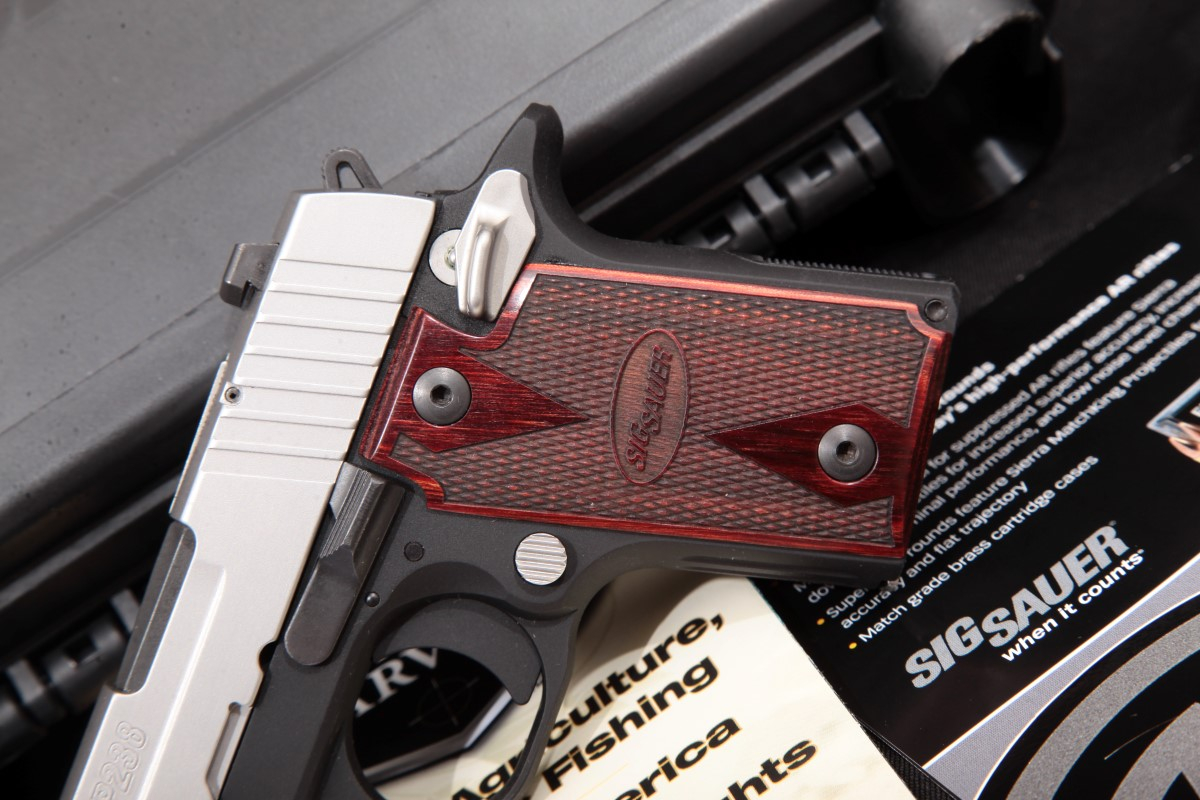 Sig Sauer Model P238 P-238 238-380-Tss-Ca, Stainless & Black 2.835 ...