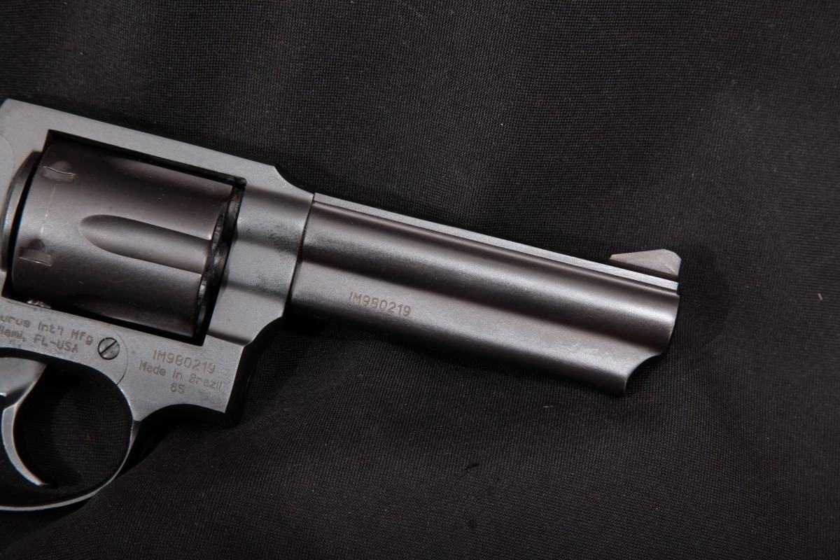 Taurus Model 65, Blue 4" Single Double Sa/Da Action Full Underlug ...