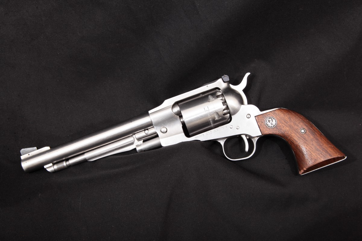 Sturm, Ruger & Co. Model Old Army, Stainless 7 1/2" 6-Shot Single ...