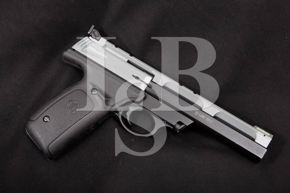 Smith & Wesson S&W Model 22a-1, Gray & Black 5 1/2" Slab-Side Semi ...
