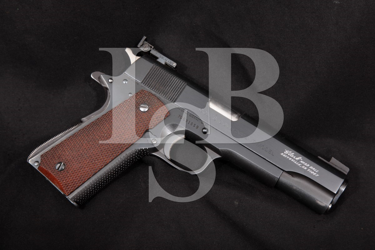 Colt Clark Custom Hard Ball MK IV Series '70 Government 1911, Blue 5