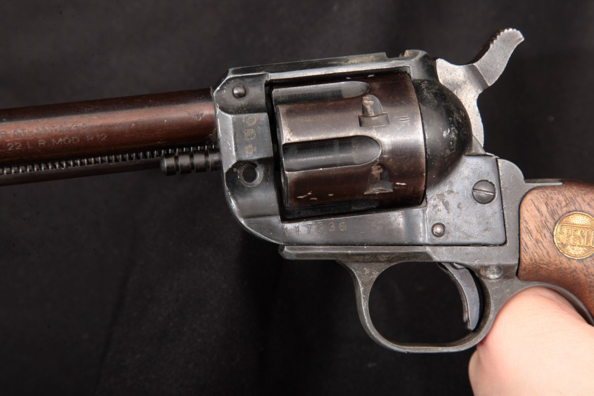 The Spesco Corporation Model R12, Blue 5" Single Action Saa Rimfire Six ...