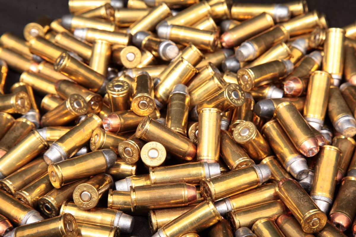 195x .45 Schofield Starline Reloaded Ammunition Ammo Mixed Bullets Lead ...