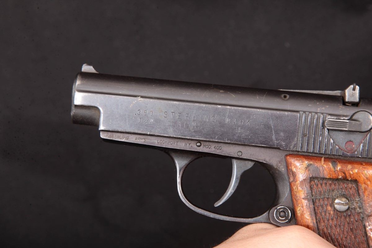 Sterling Model 400 Mk2 Mkii Mark 2 Mark Ii, Blue 3 1/2" Semi Automatic ...