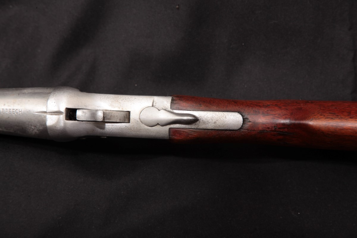 Stevens Model Cannon Breech, Silver 30" Single Shot Top Break Shotgun ...