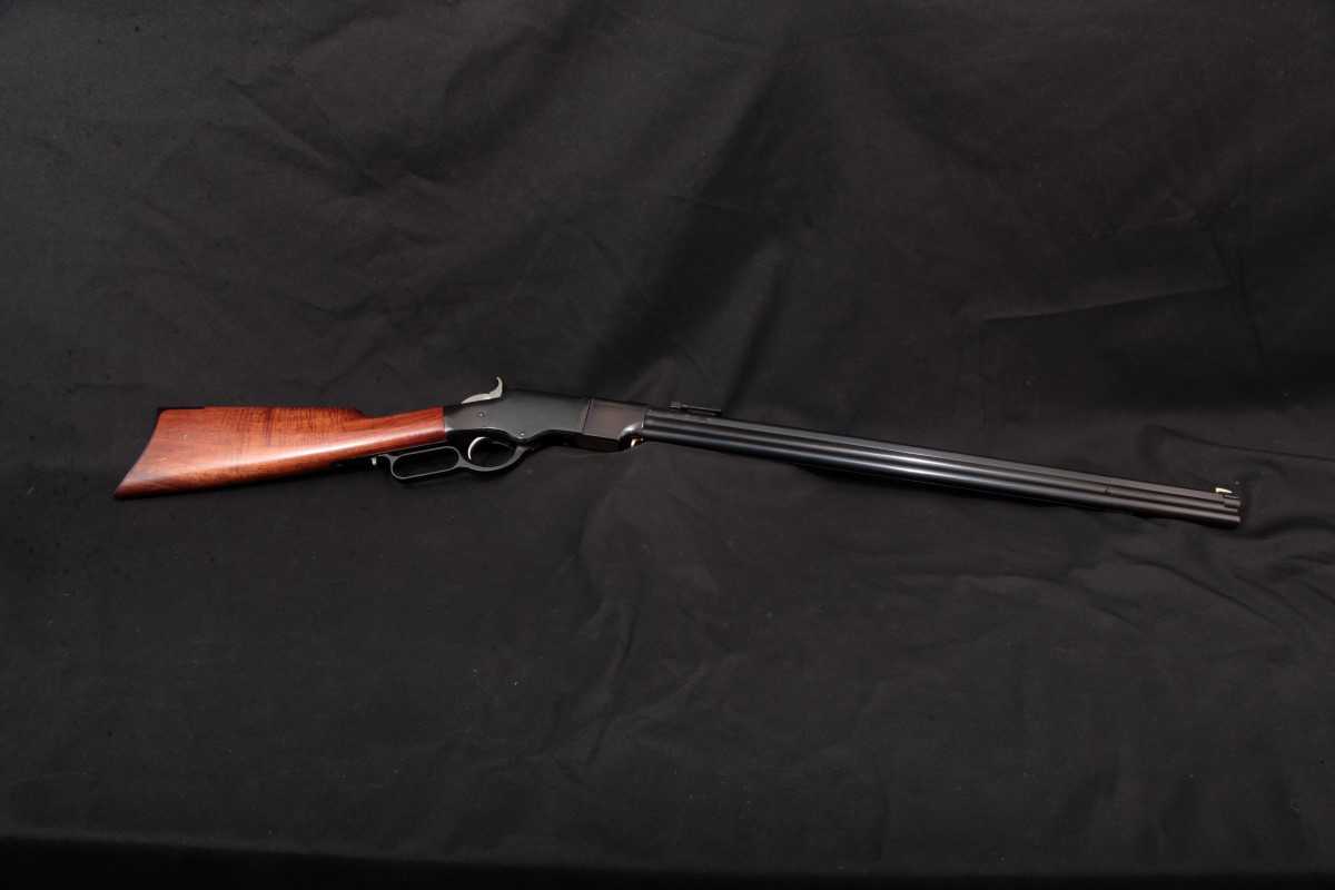 Uberti 1860 Henry Repeating Rifle, Cowboy Action, Blue, 24 Lever Action ...