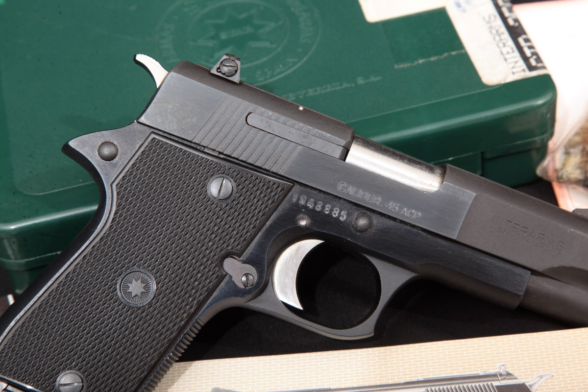 Interarms Star Model Pd, Blue 4" Single Action Magazine Fed Semi ...