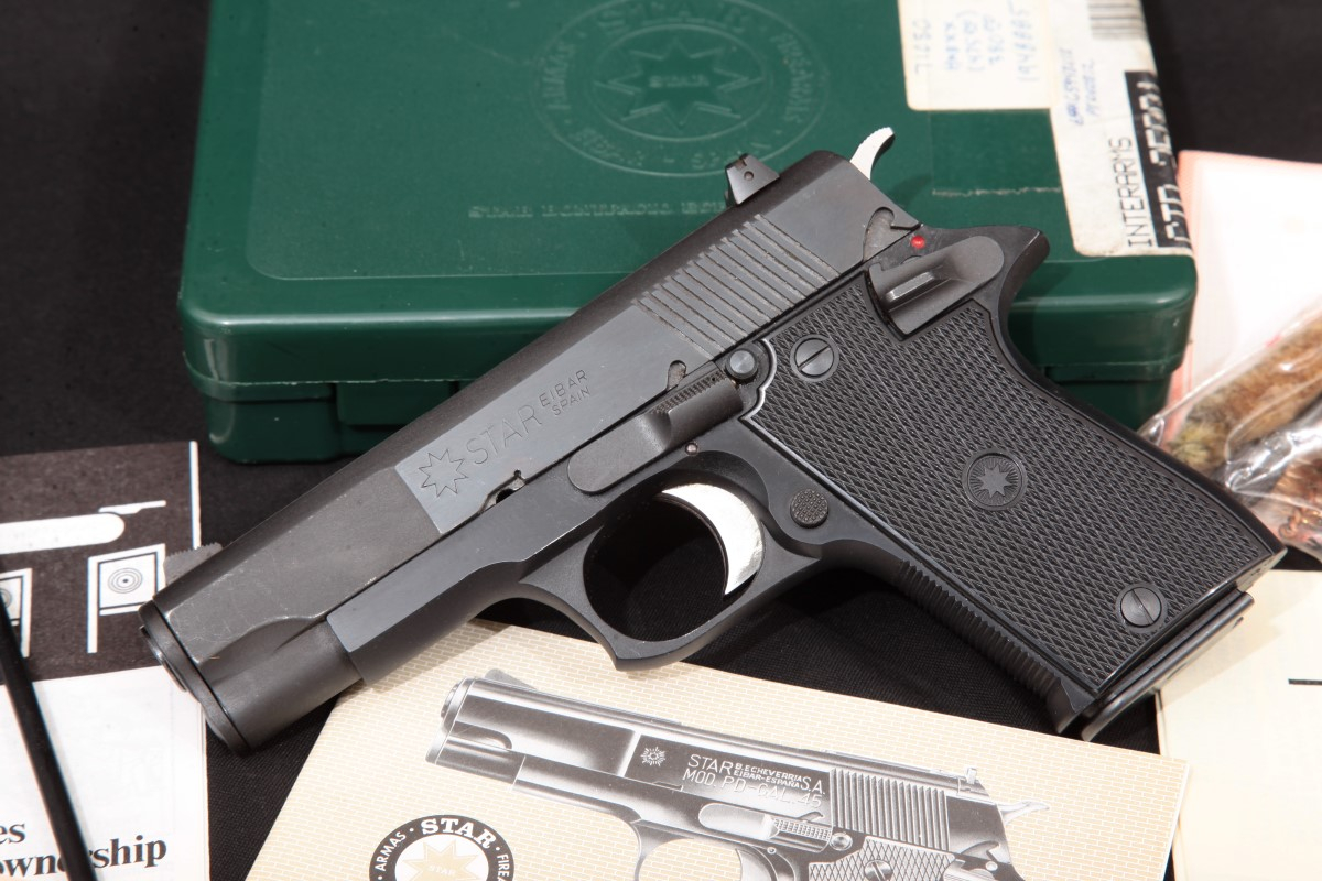 Interarms Star Model Pd, Blue 4" Single Action Magazine Fed Semi ...