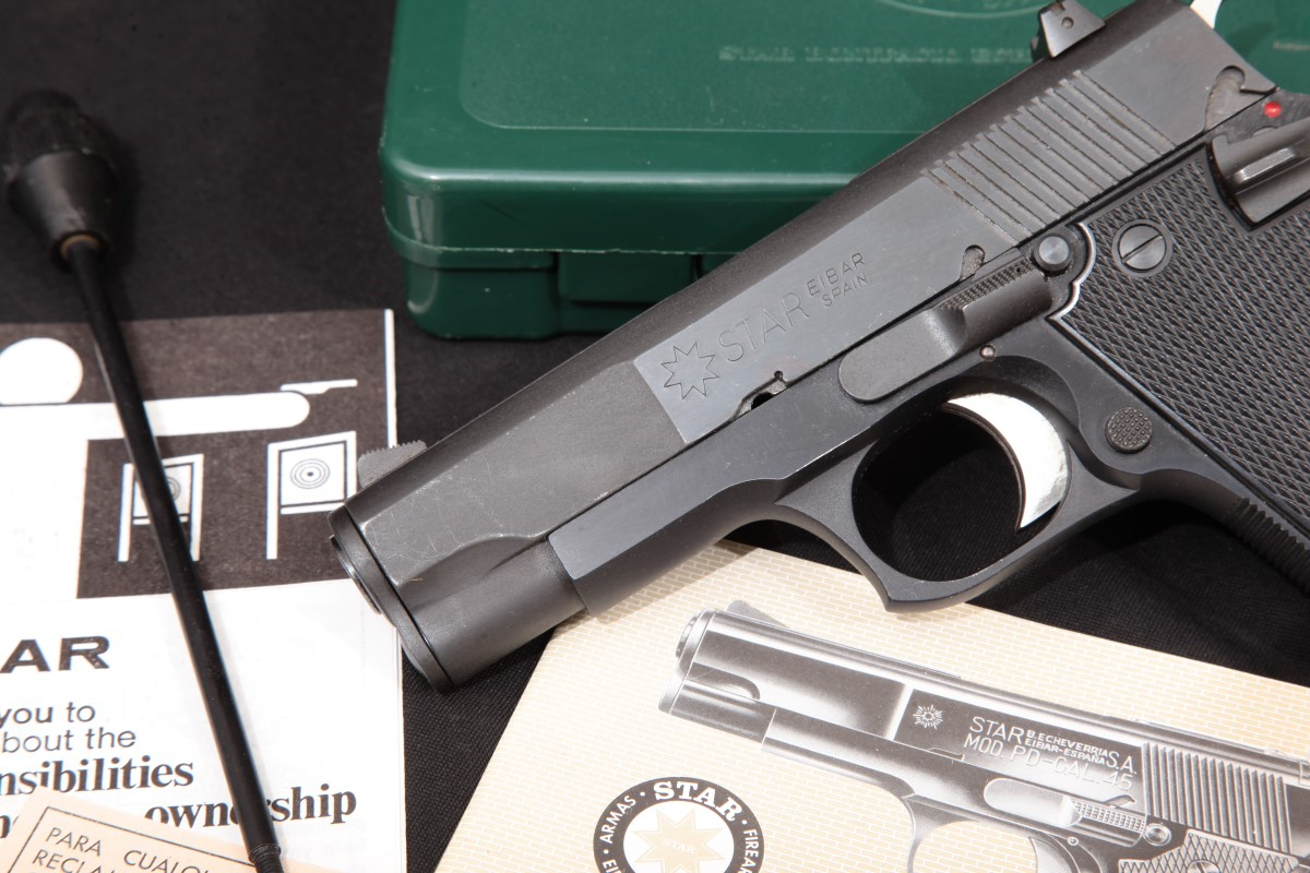 Interarms Star Model Pd, Blue 4" Single Action Magazine Fed Semi ...