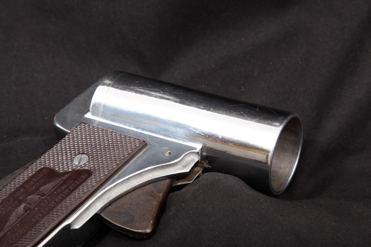 International Flare Signal Co. Pistol Pyrotechnic M2, Chrome 2 3/8 ...