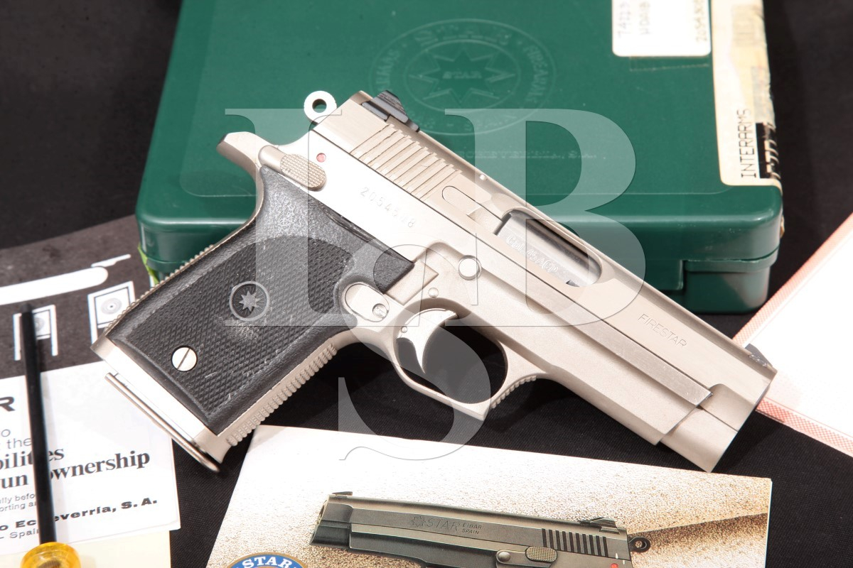InterArms Model M-45 FireStar, Stavel(Nickel) 3 1/2