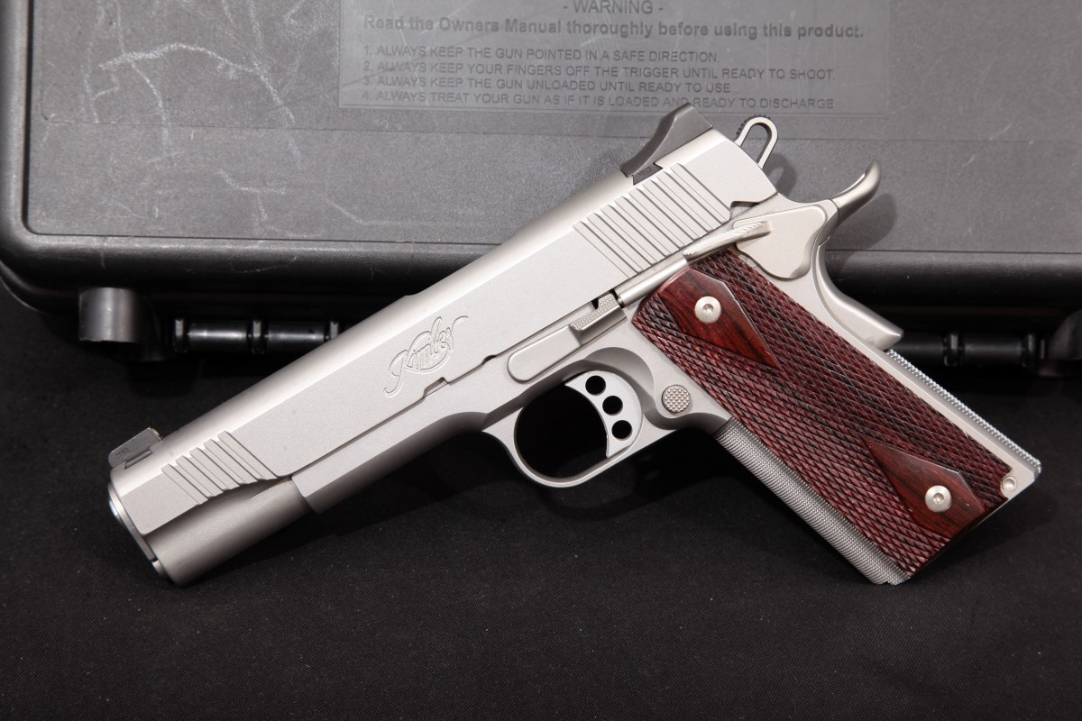 Kimber Stainless Tle Ii, Stainless 5" Single Action Magazine Fed Semi ...