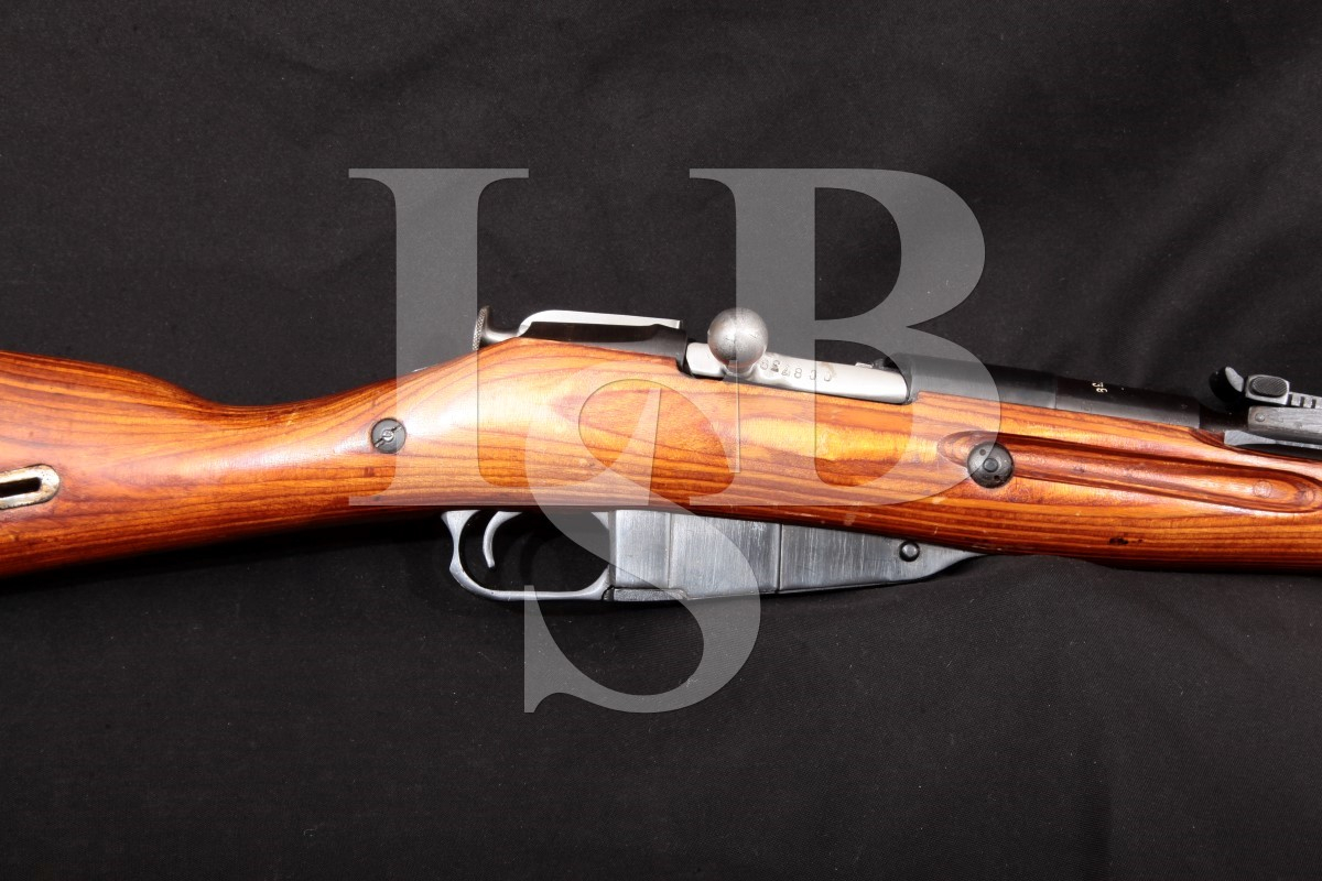 Russian Mosin Nagant Model 1944 M44 Folding Bayo Lam Stock Imp-Mkd Blue ...
