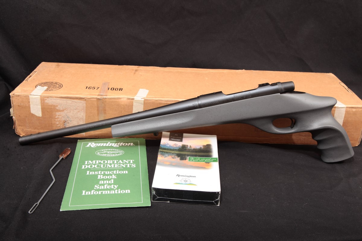 Remington Model Xp-100r Xp100r, Blue & Gray 14 1/2" Internal Magazine ...