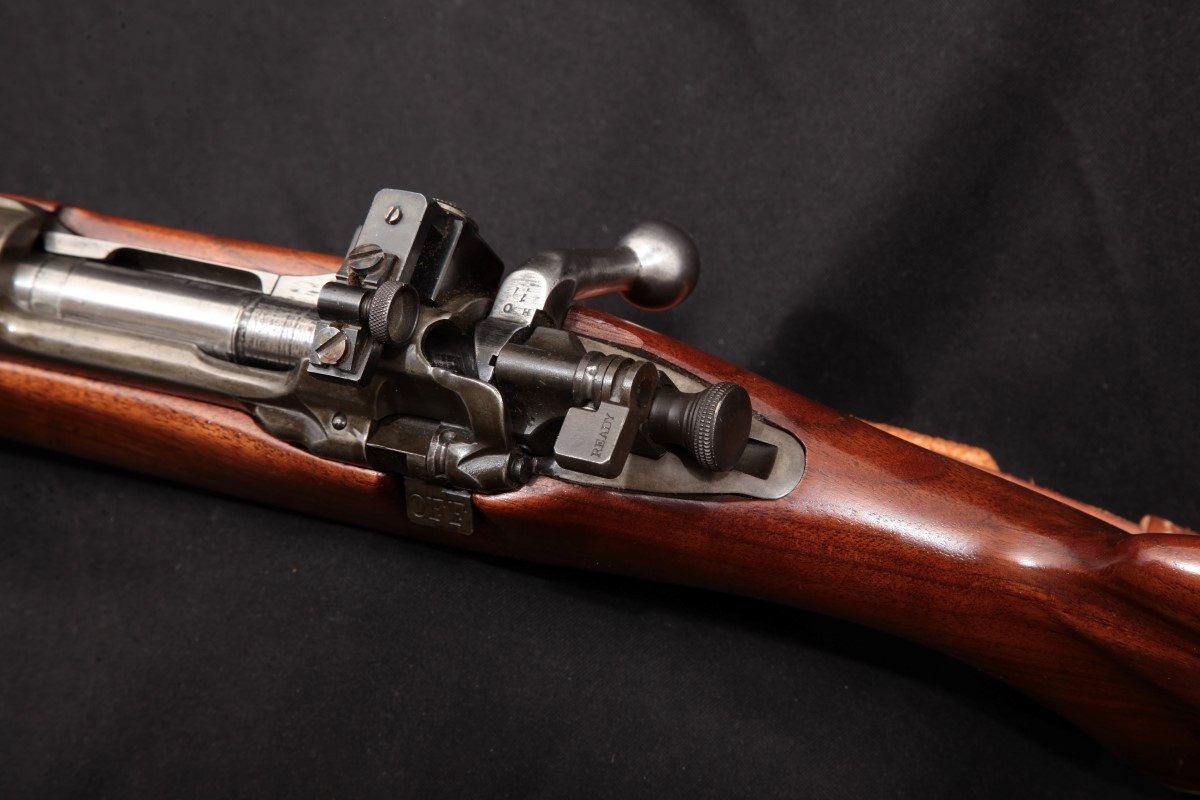 Springfield Armory Model 1903, Aperture Sight, Blue 24 Sporterized Bolt ...