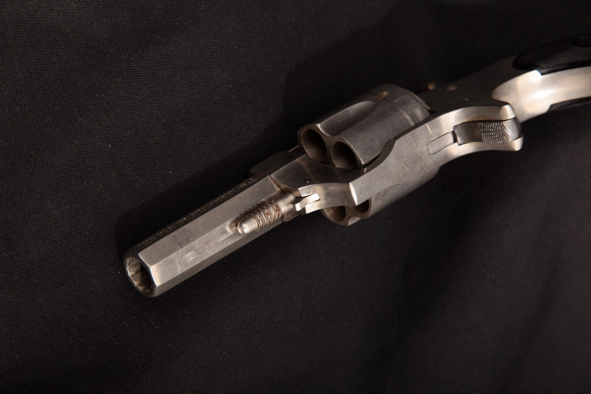 Forehand & Wadsworth Model Pioneer Solid Frame Revolver, Nickel 2 11/16 ...