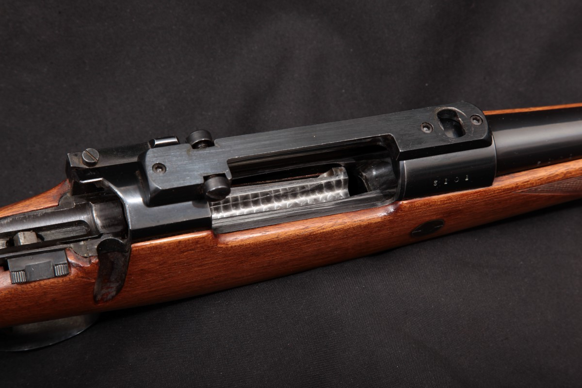 H. Dumoulin Custom Mauser-Style Action, Blue 20" Control-Feed Hinged ...