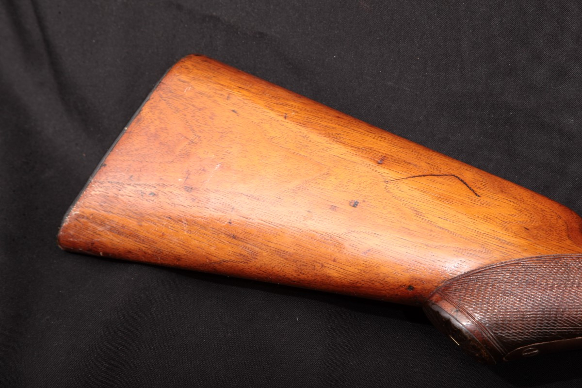 H. Pieper Gold Hibbard, Damascus & Case Color 28 1/2" Side By Side Sxs ...