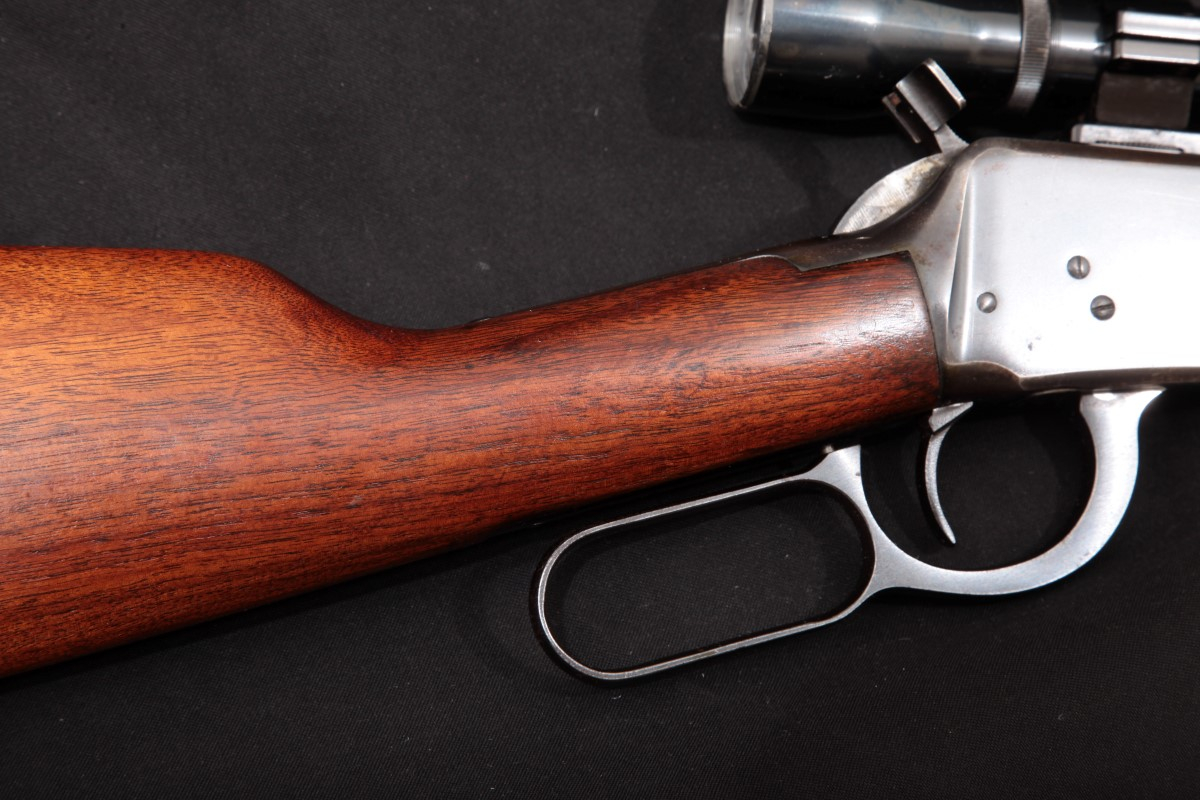 Winchester Model 94 1894 Carbine, Blued, 19 Lever Action Rifle & Weaver ...