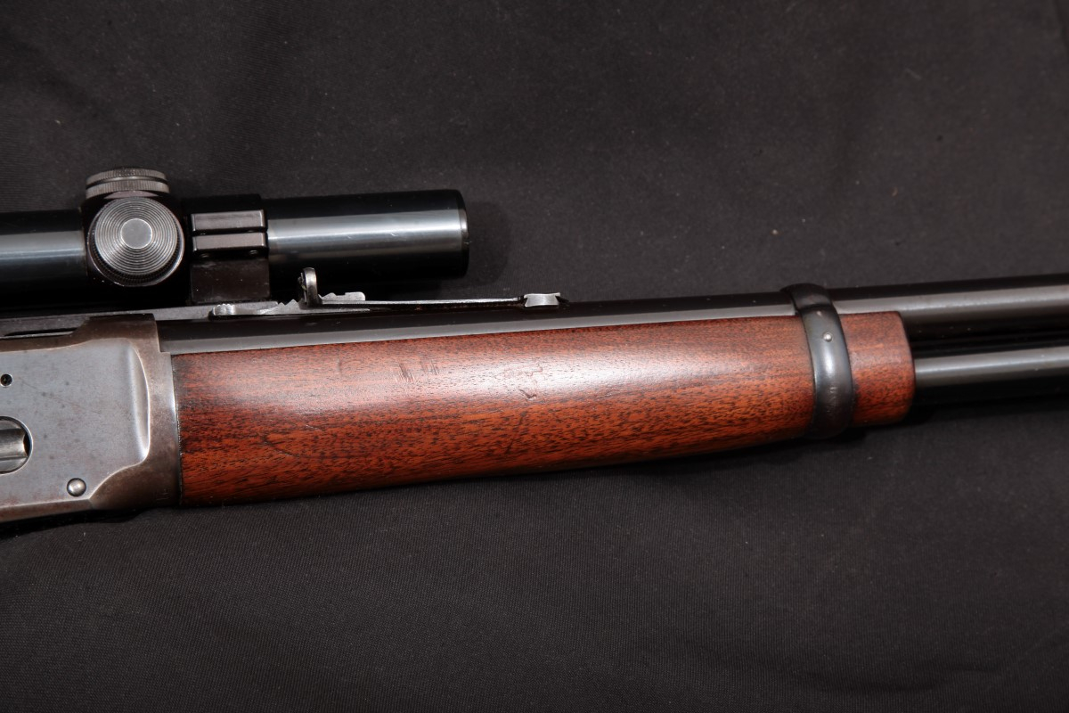 Winchester Model 94 1894 Carbine, Blued, 19 Lever Action Rifle & Weaver ...