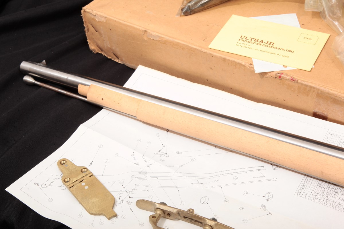 Navy Arms Co Model 1863 Zouave Remington Kit, Silver 32" Black Powder ...