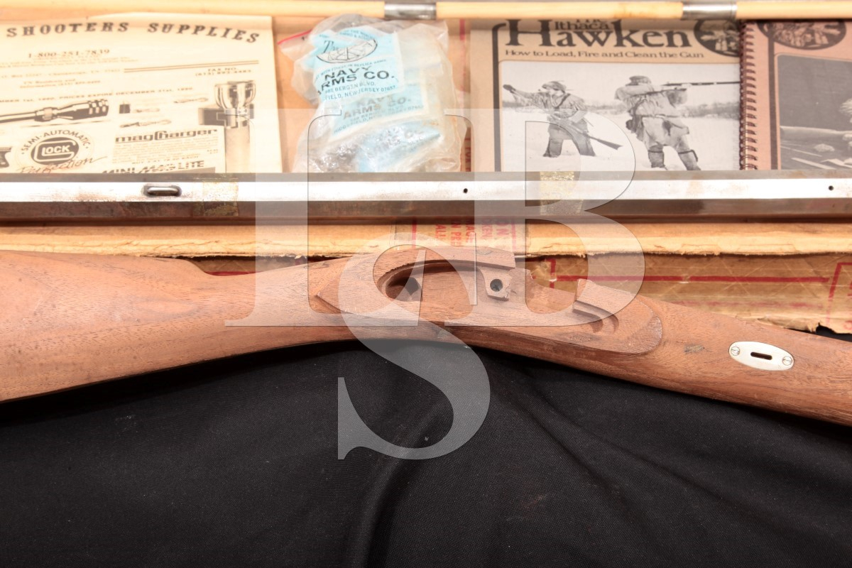 Ithaca Gun Co Hawken Rifle Kit, 32" Percussion Single Shot Muzzle ...