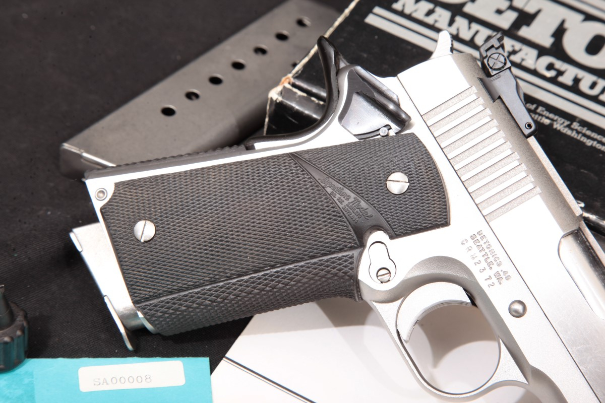 Detonics Washington Model Scoremaster, Stainless 5" 1911-Style Single ...